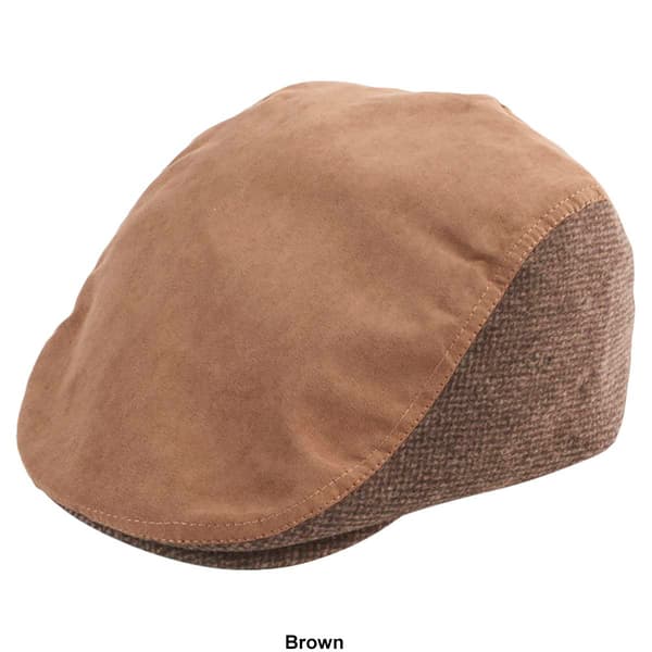 Mens DHC Faux Suede Ivy Hat - Boscov's