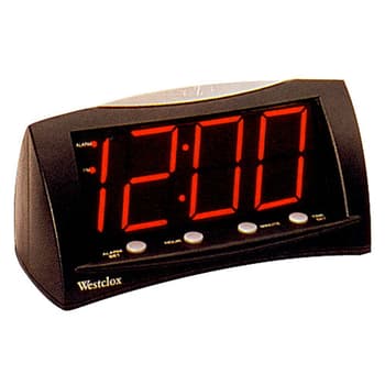 Westclox Large Display Alarm Clock - Boscov's