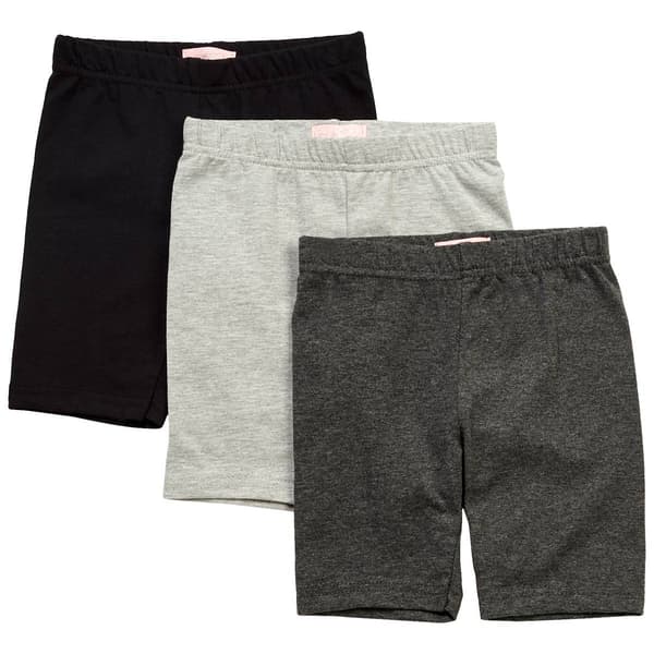 Girls (4-6x) Freestyle Revolution 3pk. Monochromatic Bike Shorts - Boscov's