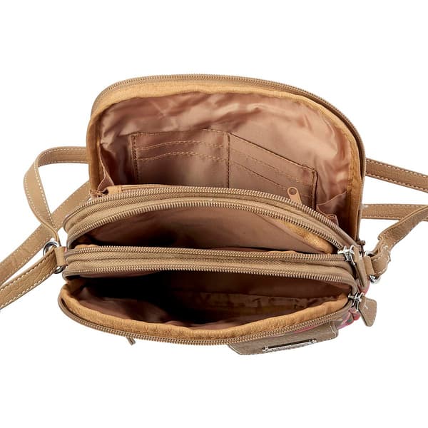 MultiSac N/S Zip Around Floral Firework Crossbody - Boscov's