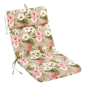 Jordan Manufacturing High Back Chair Cushion - Tan Floral - Boscov's
