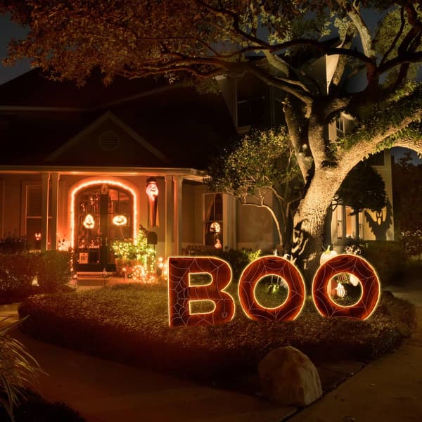 National Tree 47in. LED BOO Sign - Boscov's