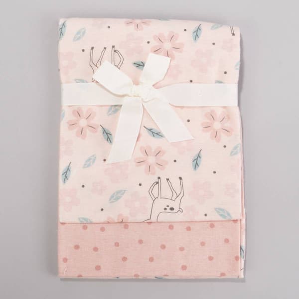 baby views® 2pk. Floral Flannel Blankets - Boscov's