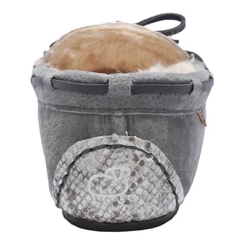 Womens LAMO Sheepskin Britain Moc II Snake Print Moccasins - Boscov's