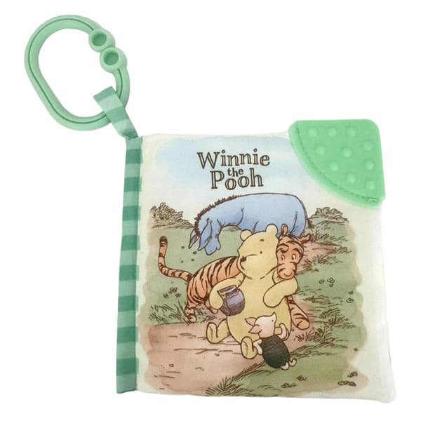 Baby Unisex Disney Classic Winnie the Pooh Soft Teether Book - Boscov's