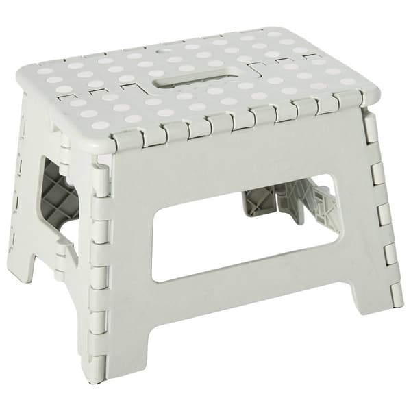 9in. Foldable Step Stool - Mercury - Boscov's
