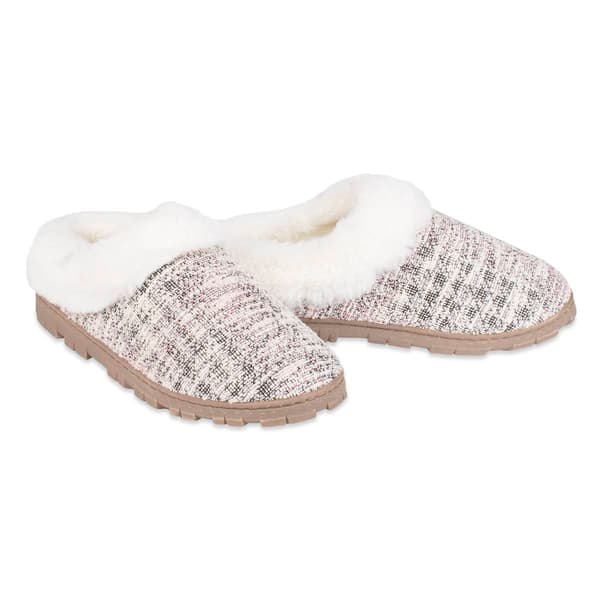 Womens Jessica Simpson Tweed Clog Slippers - Boscov's