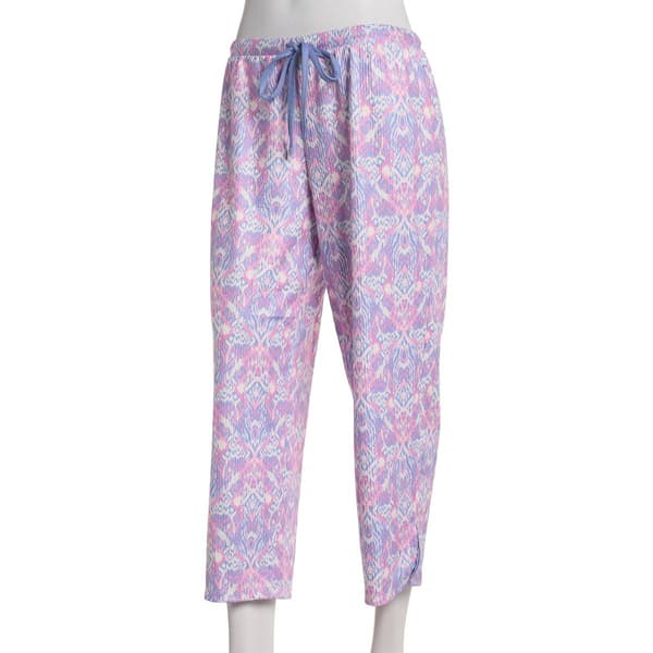 Womens Jessica Simpson Ikat Mood Capri Pajama Pants - Boscov's