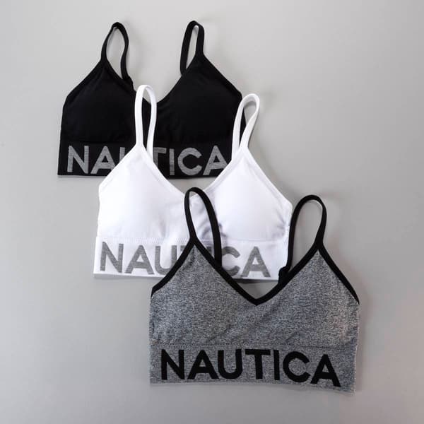 Womens Nautica 3pk. Seamless Lounge Bralette NT2104-3PKA - Boscov's