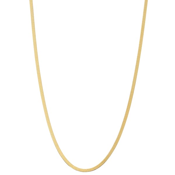 Danecraft Two-Tone Herringbone Chain Necklace - Boscov's