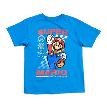 Boys (8-20) Hybrid Promotions Super Mario Here We Go Tee - Boscov's