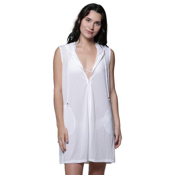 Womens J Valdi Marina Zip Hoodie Cover-Up - Boscov's