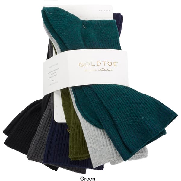 Womens Gold Toe® 6pk. Turn Cuff Socks - Boscov's