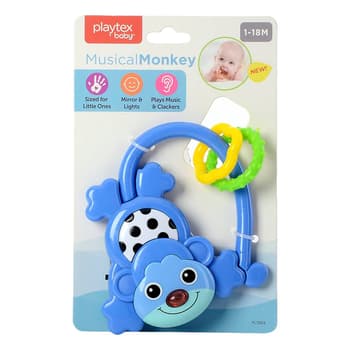 Playtex Musical Monkey Teether - Boscov's
