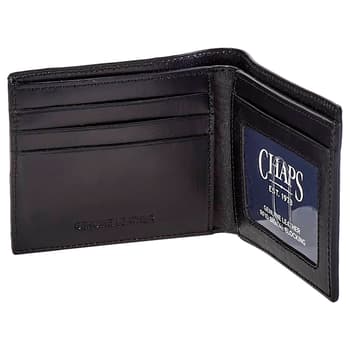Mens Chaps Bifold Wallet - Black - Boscov's
