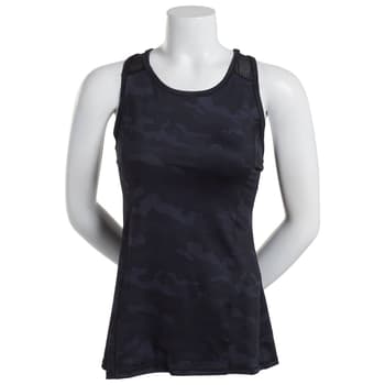 Womens RBX Camo Mesh Detail Tank Top - Boscov's