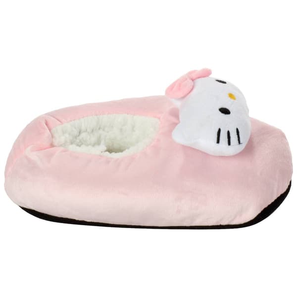 Womens Fuzzy Babba Hello Kitty Plush Slippers - Boscov's