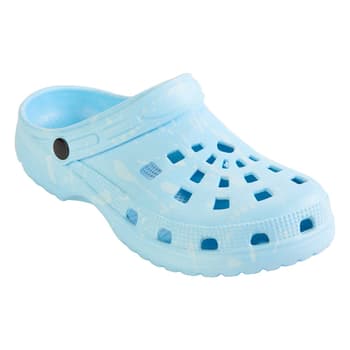 Womens Foamwalk Blown EVA Clogs - Light Blue - Boscov's