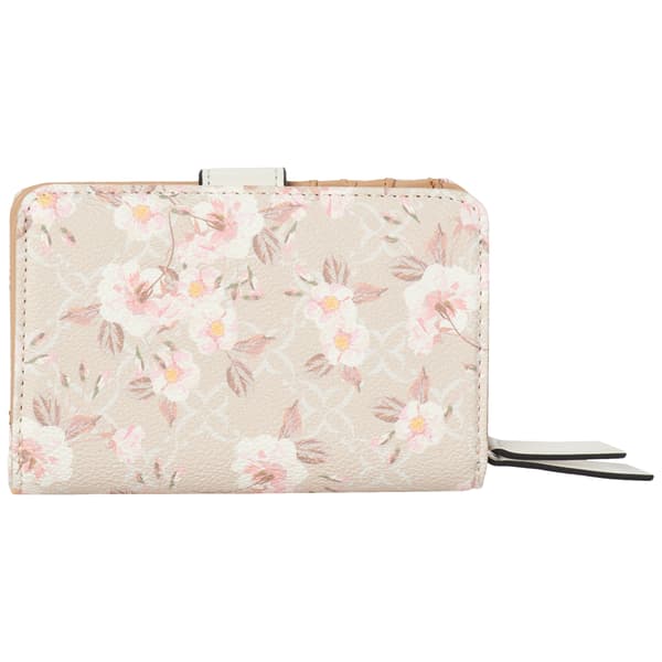 Womens Nine West Norah French Wallet - Milk Logo Floral - Boscov's