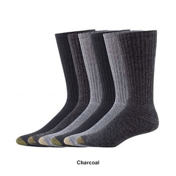 Mens Gold Toe® 6pk. Harrington Crew Socks - Boscov's