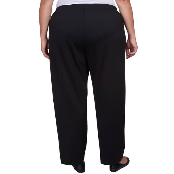 Plus Size Alfred Dunner Park Place Ponte Proportioned Pants-Short ...
