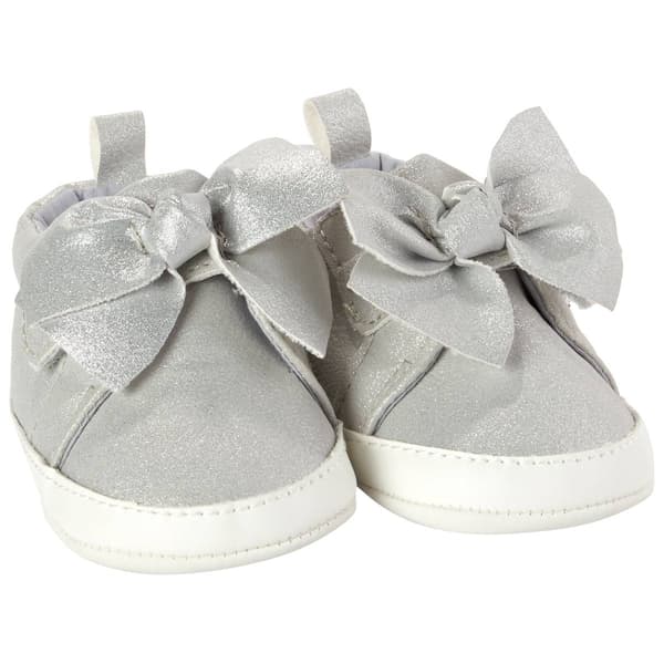Baby Girl (NB-3M) Carter’s® Bow Low Top Metallic Sneakers - Boscov's