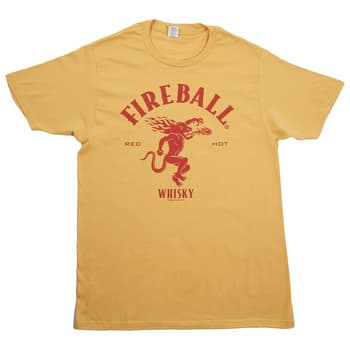Mens Fireball Short Sleeve Graphic Tee - Boscov's