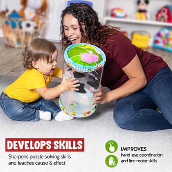 Hoovy Barn Friends Baby Roller Ball Drop Toy - Boscov's