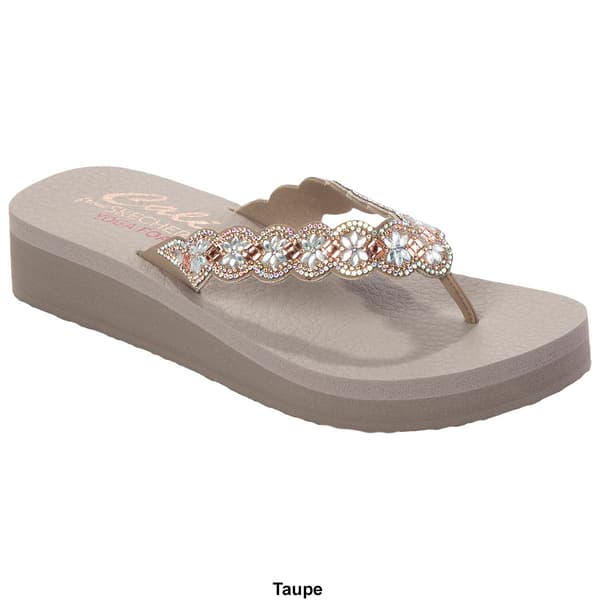 Womens Skechers Vinyasa Happy Spring Flip Flops - Boscov's