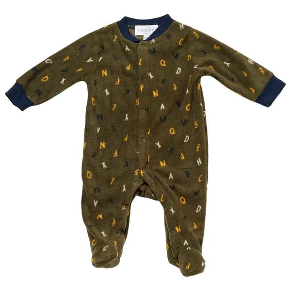 Baby Unisex (NB-9M) Bloomin Baby Alphabet Footie Pajamas - Boscov's