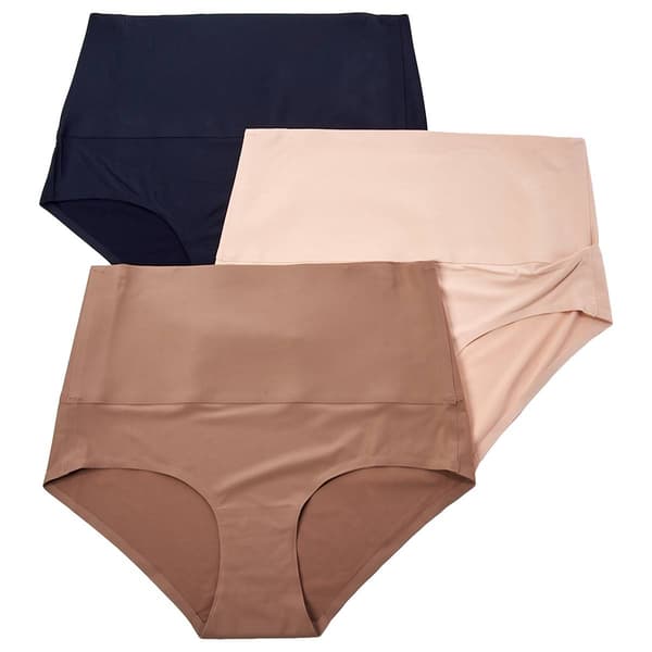 Womens FIT Shapewear 3pk. Basic Desire Brief Shaping Panties - Boscov's