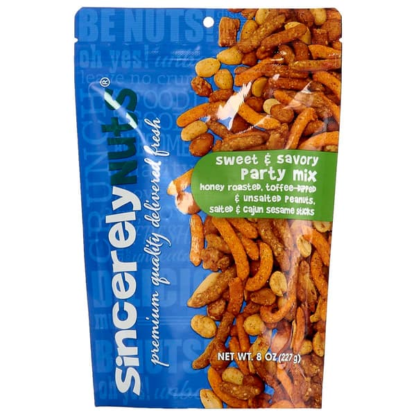 Sincerely Nuts Sweet and Savory Party Mix 8oz. - Boscov's
