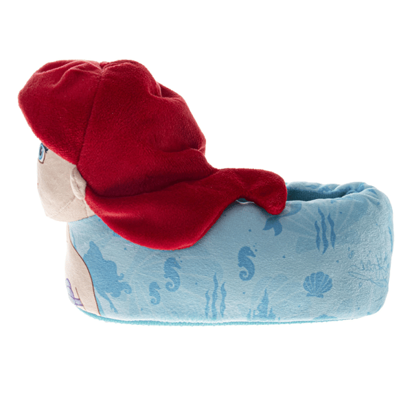 Toddler Girls Disney™ Little Mermaid Ariel & Flounder 3D Slippers ...