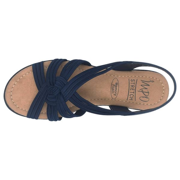 Womens Impo Bryce Stretch Elastic Slingback Strappy Sandals - Boscov's