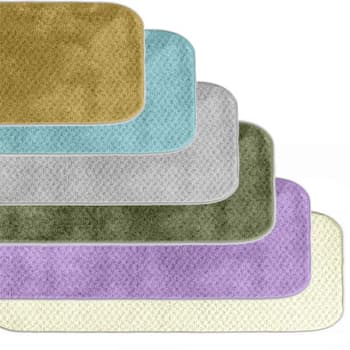 Garland Cabernet Nylon Washable Bathroom 3pc. Rug Set - Boscov's