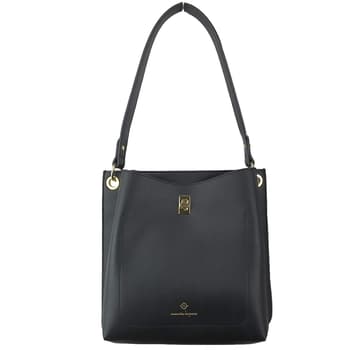 Nanette Lepore Grayson Solid Double Section Hobo w/Turn Lock - Boscov's