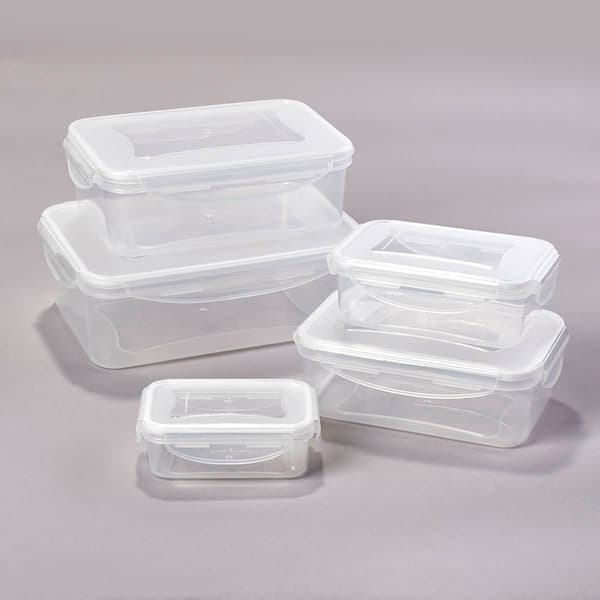 Farberware® 10pc. Rectangle Nesting Airtight Storage - Boscov's