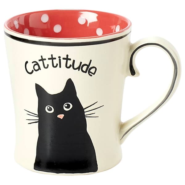 Blue Sky Clayworks 17oz. Barnet Cattitude Mug - Boscov's