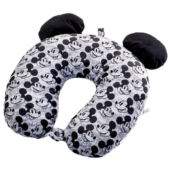 Mickey Mouse Neck Pillow - Grey - Boscov's