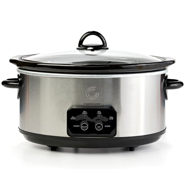 Complete Cuisine 6qt. Programmable Slow Cooker - Boscov's