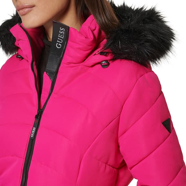 Womens Guess Short Heavy Polyfill Down & Puffer Jacket - Boscov's