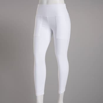 Womens French Laundry Capri Length Leggings w/Front Pockets - Boscov's