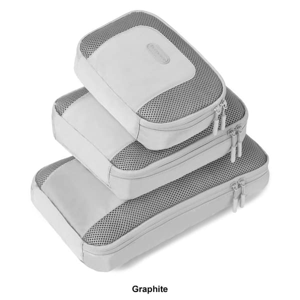 Travelon Pi Never Lost Packing Cubes - Set of 3 - Boscov's