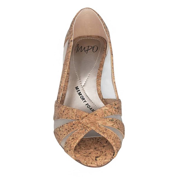 Womens Impo Esumi Memory Foam Peep Toe Mesh Pumps - Boscov's