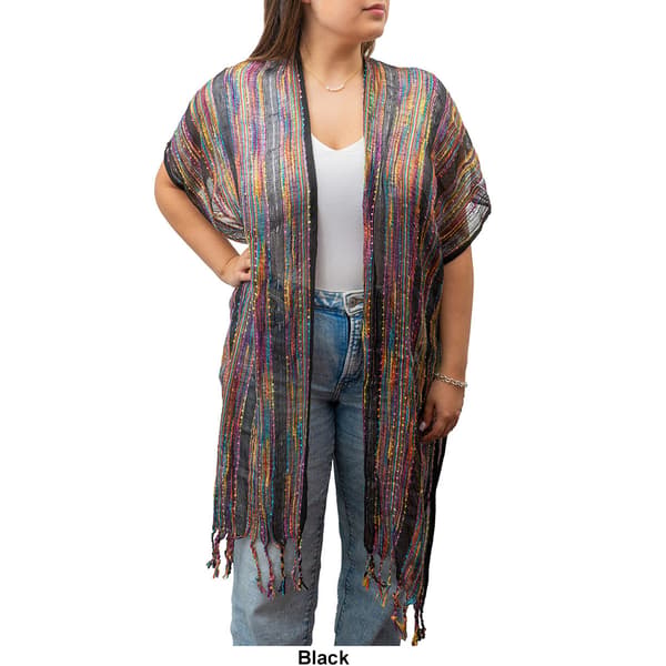 Womens Jessica McClintock Confetti Kimono - Boscov's