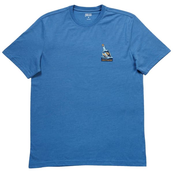 Mens IZOD® Send Beer Bottle Short Sleeve Tee - Boscov's