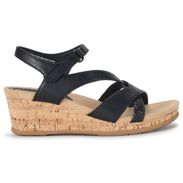 Womens BareTraps® Farah Wedge Sandals - Boscov's