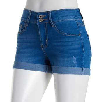 Juniors California Vintage ”Bethany” Roll Cuff Denim Shorts - Boscov's