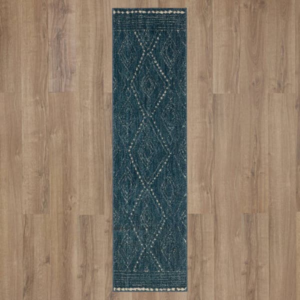 Mohawk Home Vado Blue Runner - Boscov's