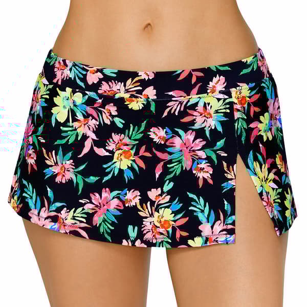 Womens Leilani Perfect Day Lux Skirtini Swim Skirt - Boscov's
